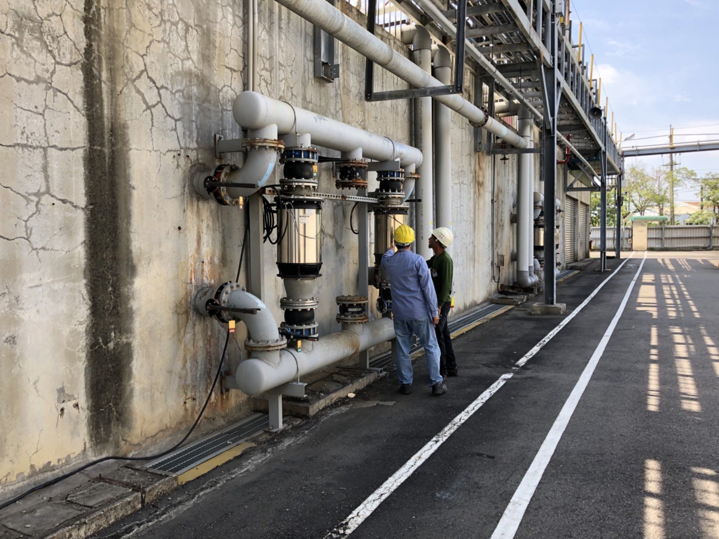 Cooling Water Circulation System at a Chemical Raw Material Plant in Taiwan